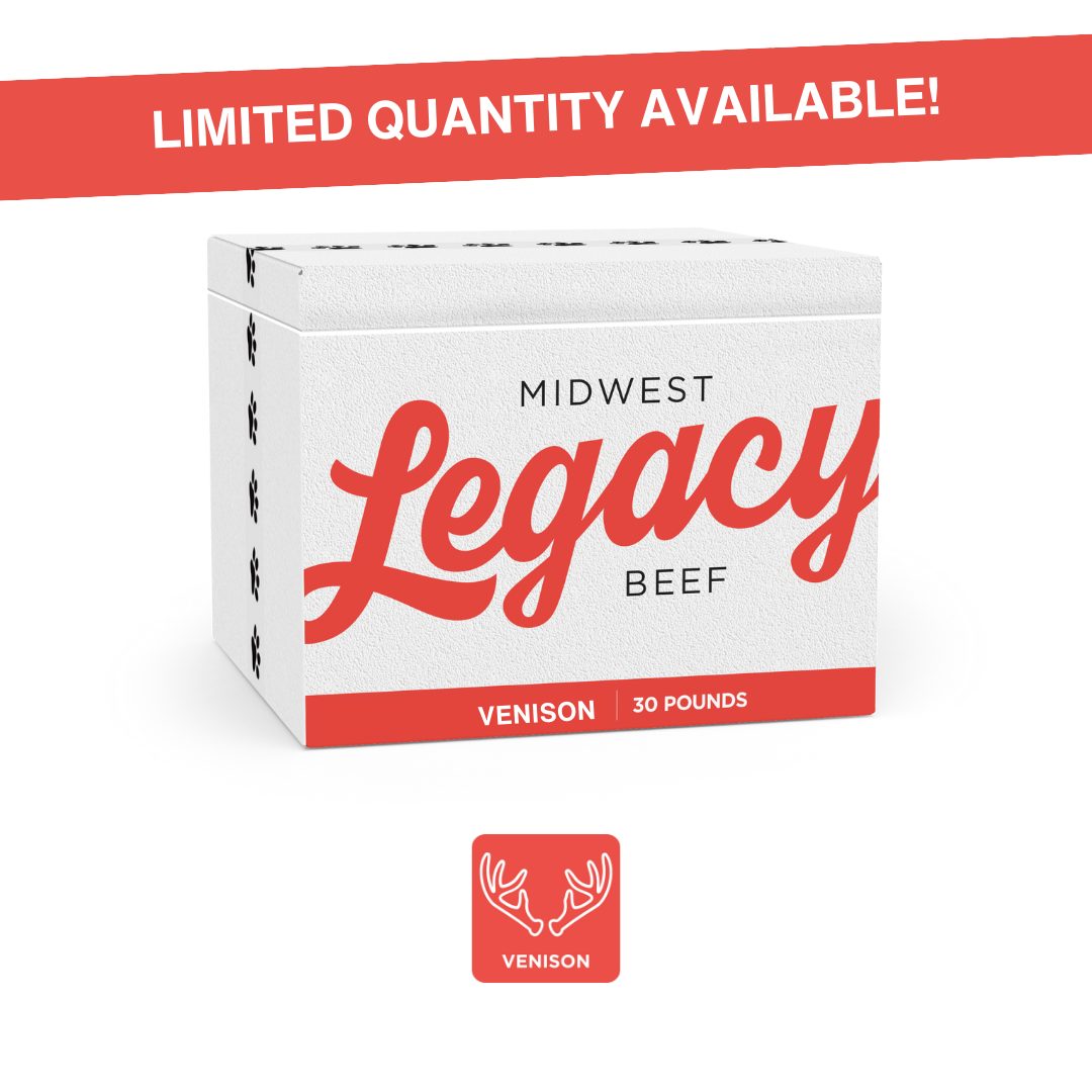 Legacy Ground Venison – Midwest Legacy Beef